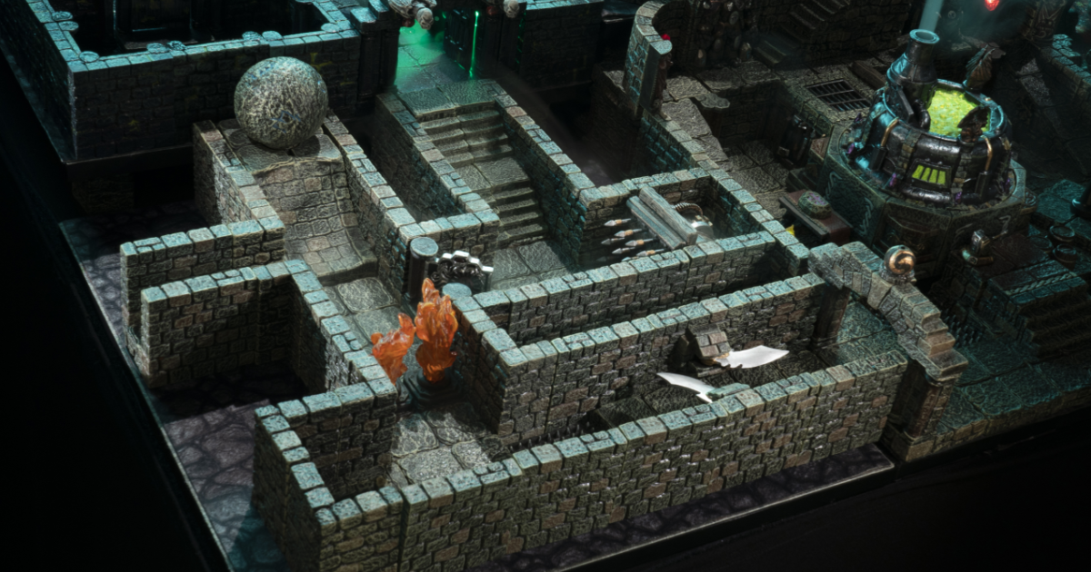Dungeons Reforged - Hand Painted Modular Terrain by Dwarven Forge - Day ...