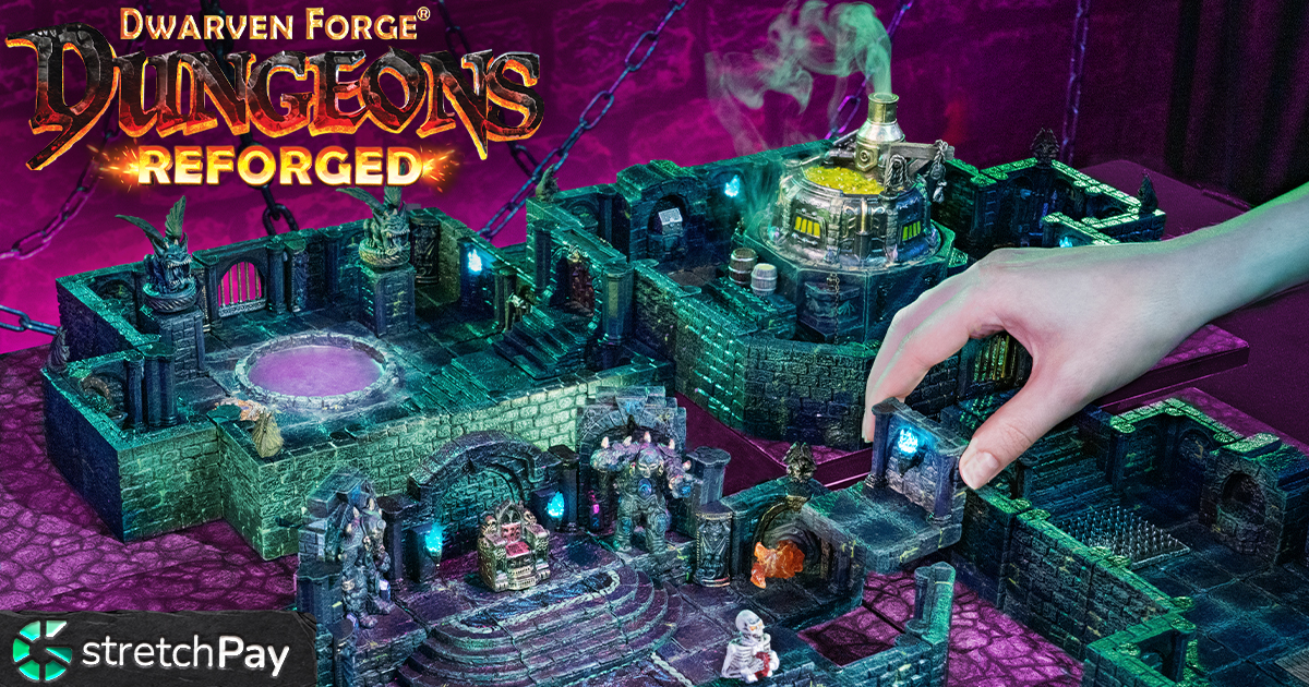 Dungeons Reforged - Hand Painted Modular Terrain by Dwarven Forge ...
