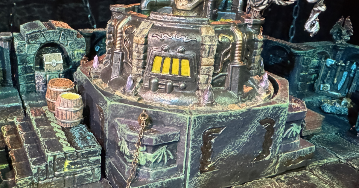 Dungeons Reforged - Hand Painted Modular Terrain by Dwarven Forge - Day 26 - Sinister Showcase ...