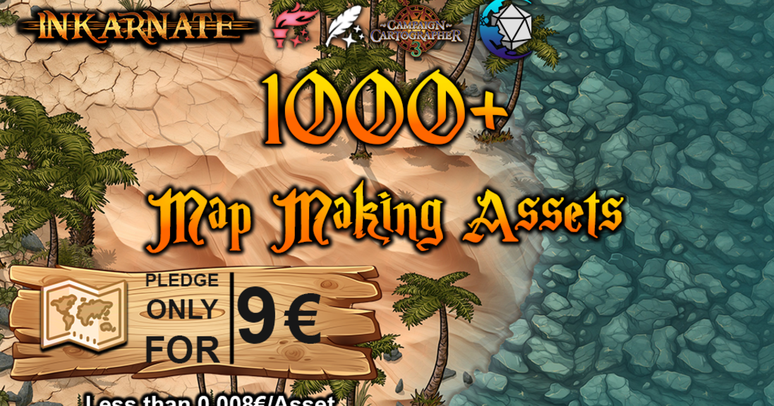 RPG Maps - 1000+ Assets for RPG Map Making by Benjamin Weisz - Gamefound