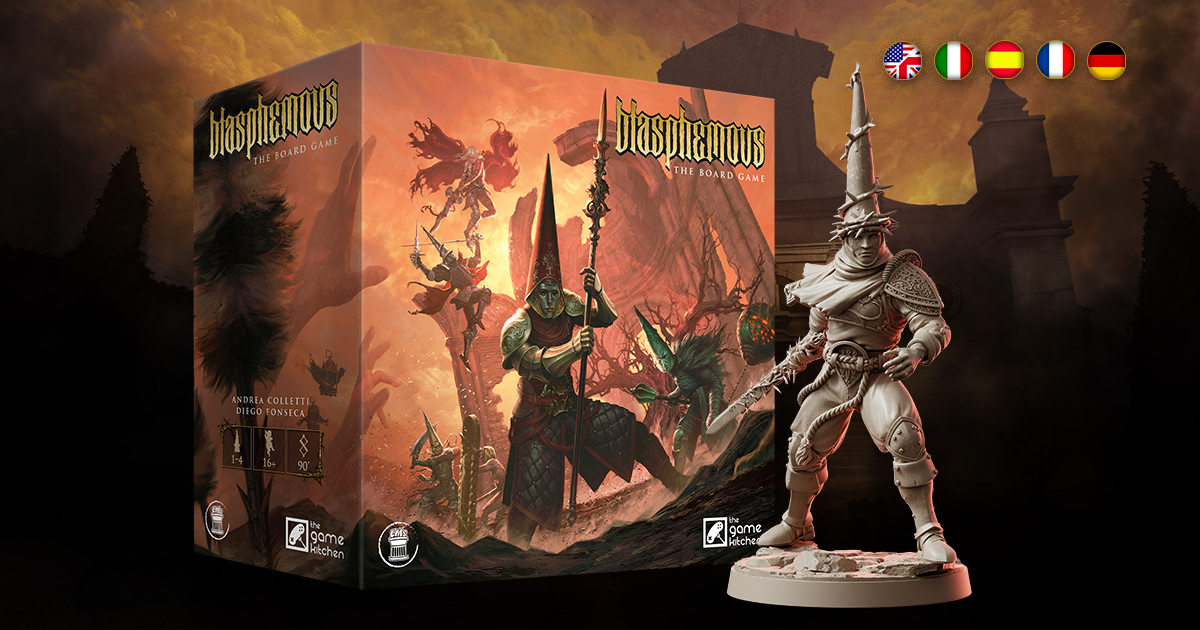 Blasphemous: The Board Game by Ludus Magnus Studio - Gamefound