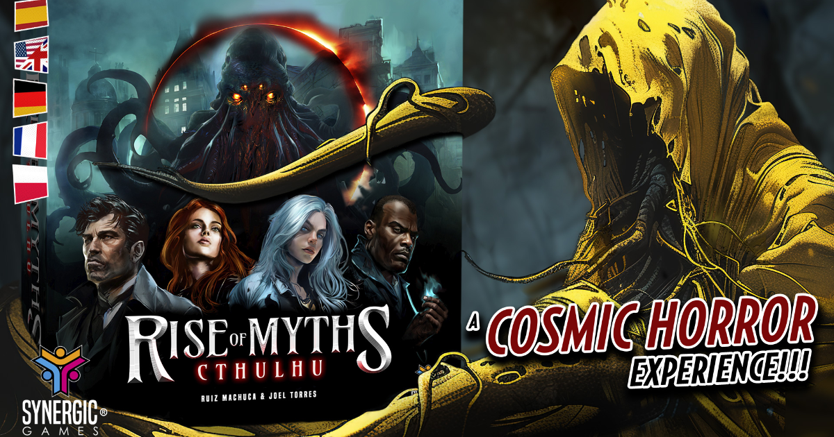 Rise of Myths: Cthulhu by Synergic Games - Gamefound