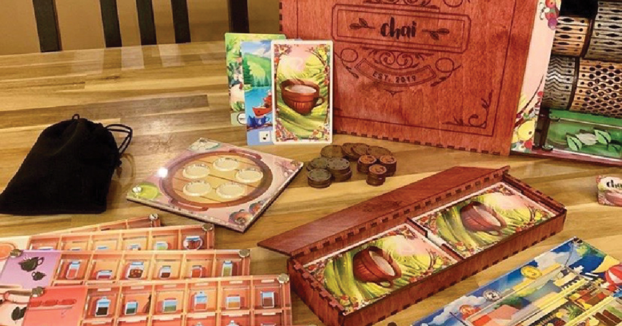 Chai: High Tea (Reprint & Expansion) by Steeped Games - CHAI: TEA ...