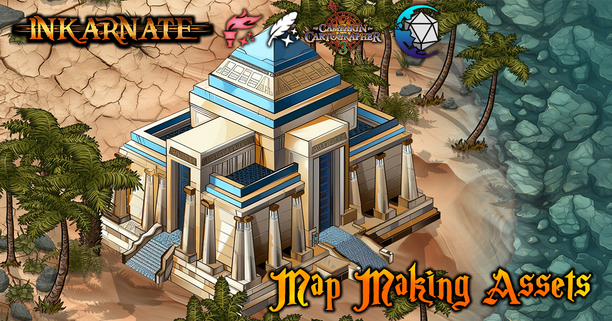 Building Assets for Inkarnate by Benjamin Weisz - Gamefound