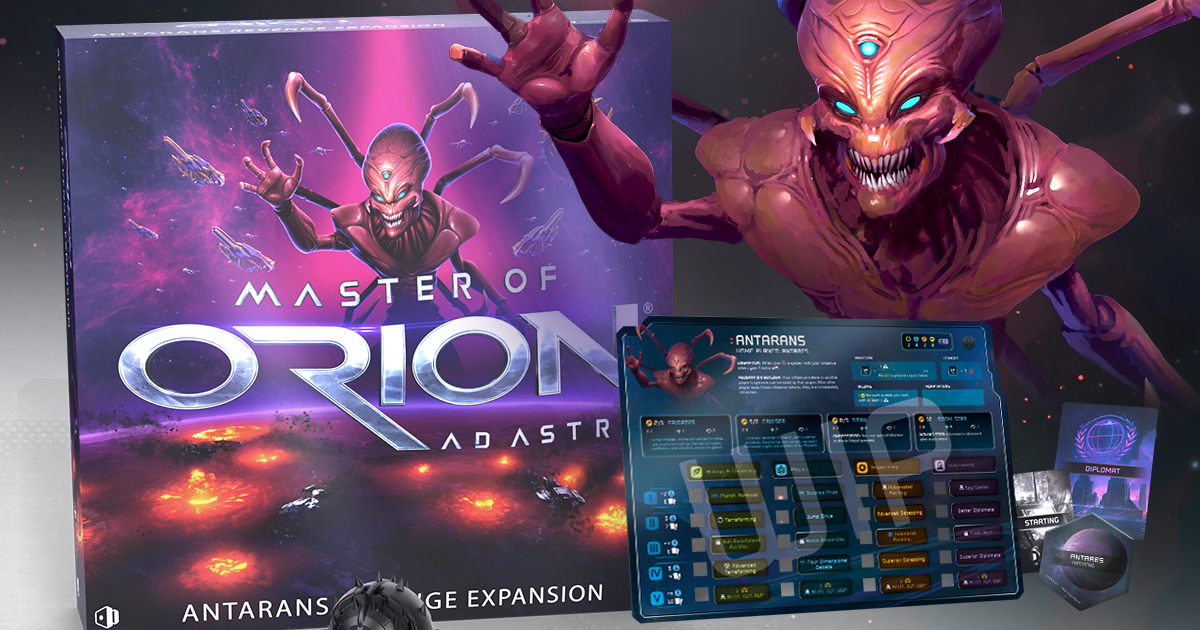 Master of Orion: Ad Astra by Archon Studio - Antarans' Revenge Expansion Explained - Gamefound