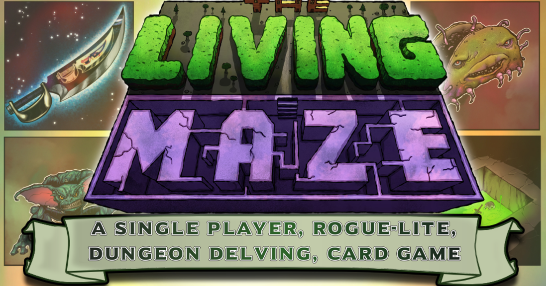 The Living Maze by Crow Brain Games - Print & Play! ... & Late Pledge ...