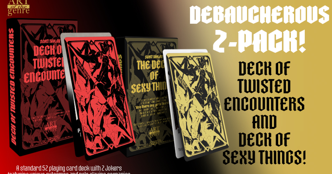 The Debaucherous Two Pack! by Art of the Genre - Gamefound