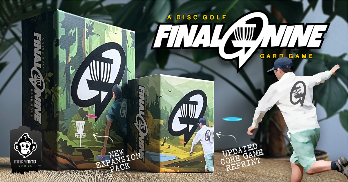 FINAL NINE : A DISC GOLF CARD GAME : REPRINT + EXPANSION by Mnkymnd ...