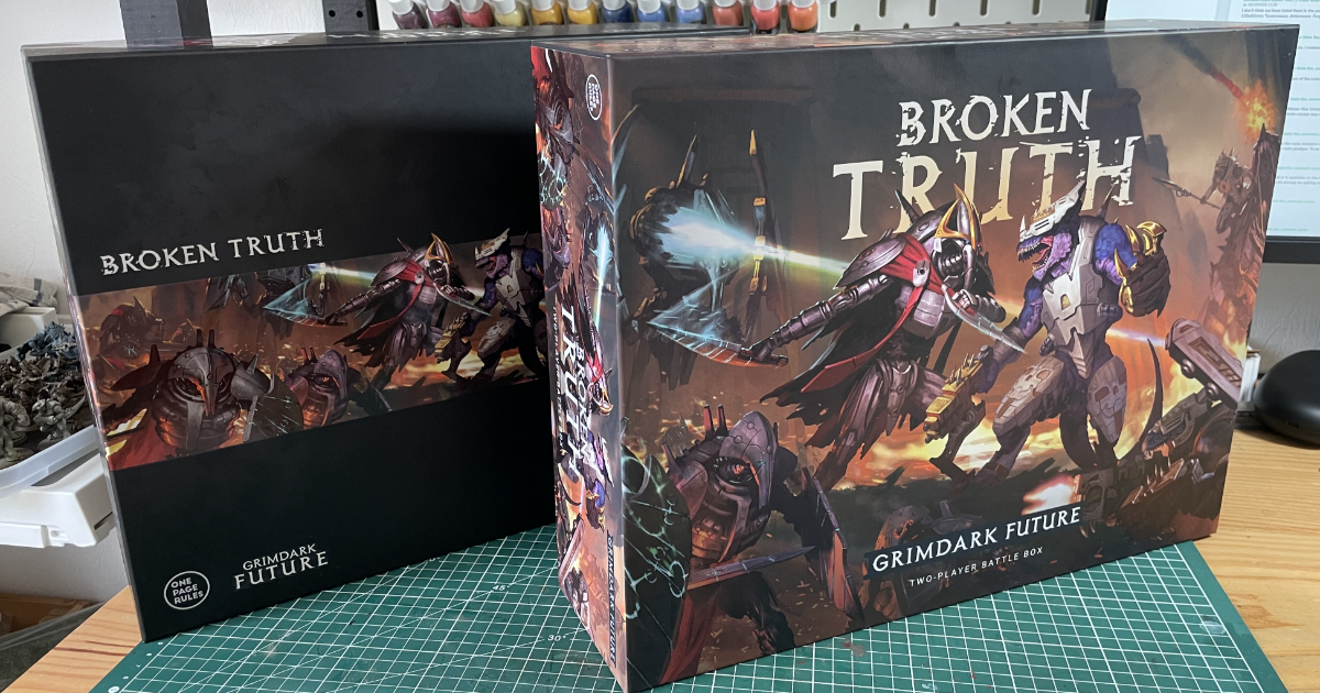 Grimdark Future: Broken Truth | 2-Player Battle Box by One Page Rules ...