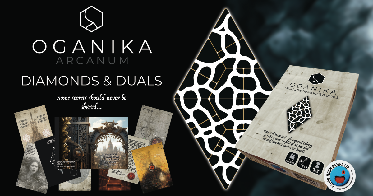 Oganika Arcanum: Diamonds & Duals by Blood Moon Games Ltd - Gamefound