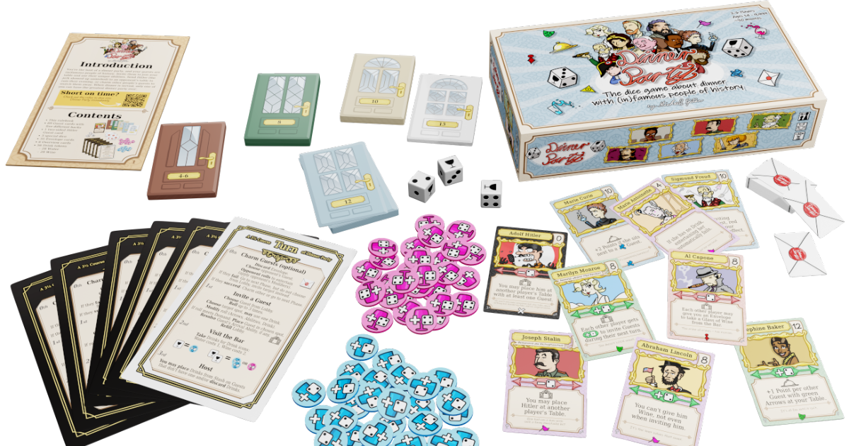 Dinner Party: Dinner with (in)famous people of history by Failure ...