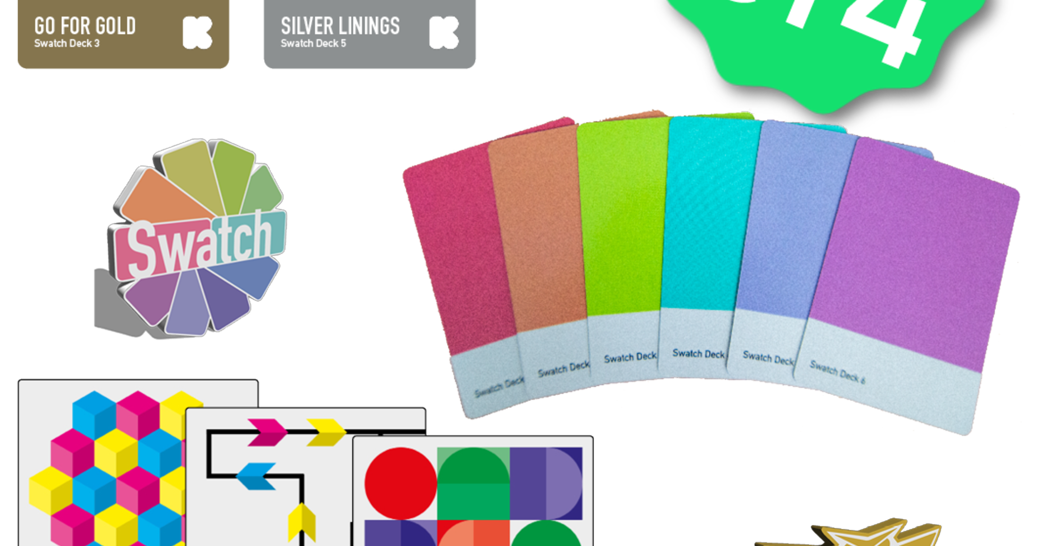 Swatch: the abstract game of art by Minerva Tabletop Games - Add-on ...