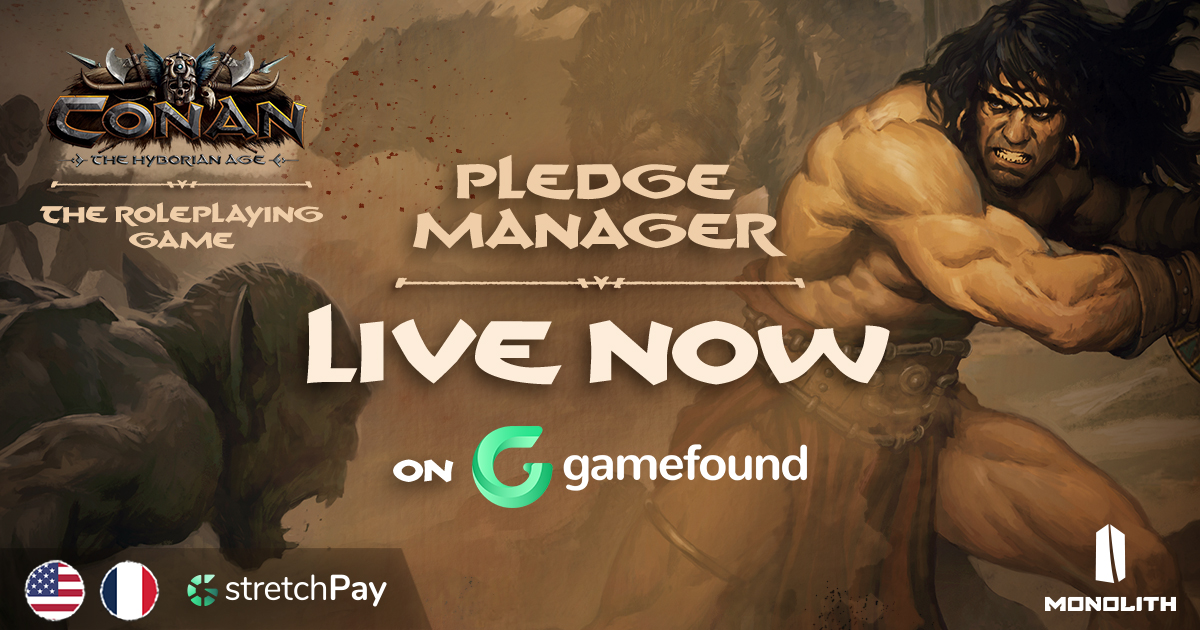 Conan: The Hyborian Age - The Roleplaying Game by Monolith Board Games ...