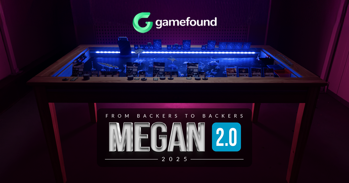 The Megan 2.0 - Board Game Table by Geeknson by Geeknson Team - Gamefound