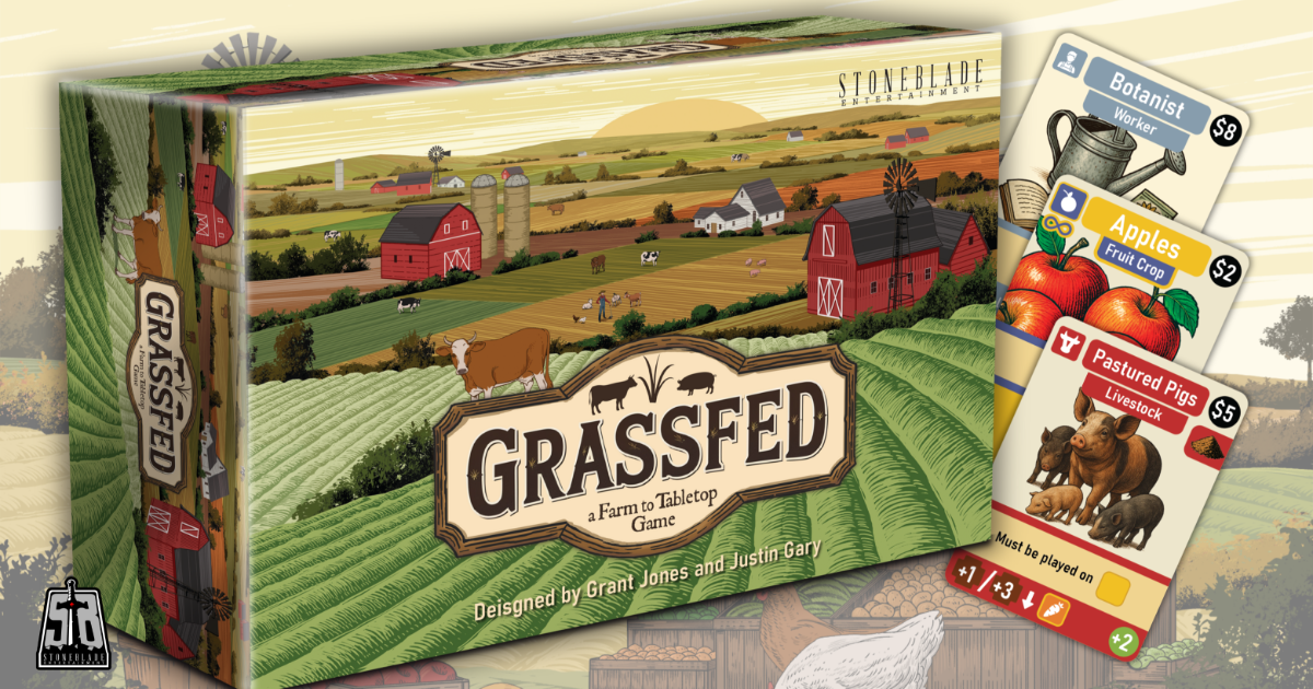 Grassfed: A Farm to Tabletop Game by Stone Blade Entertainment - Gamefound