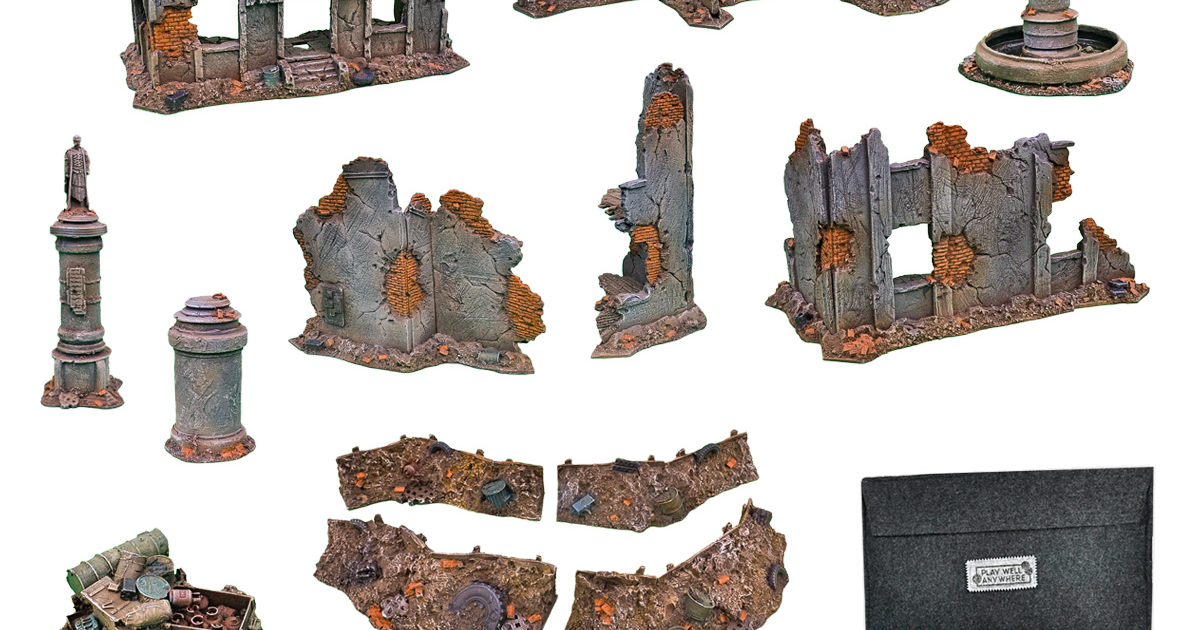 BATTLEPACK | The Ultimate Portable Modular Terrain Setup by StudioLevel ...