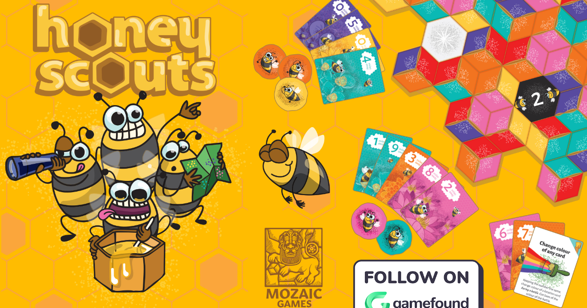 HONEY SCOUTS - Bee the Champion! by MOZAIC GAMES - Gamefound