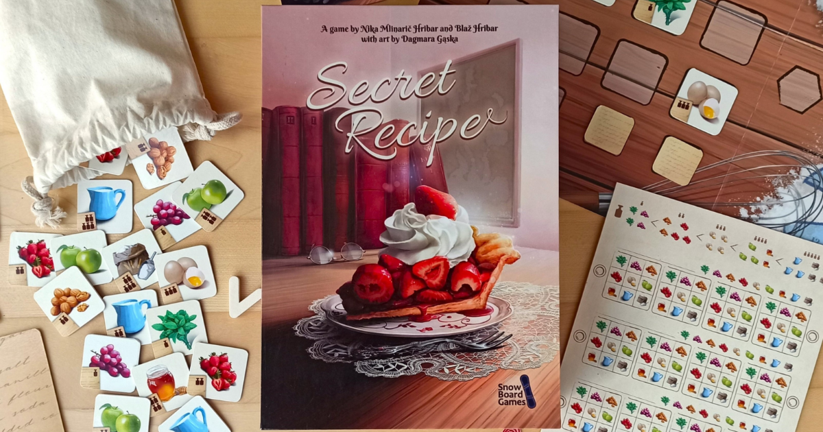 Secret Recipe by SnowBoardGames - Gamefound