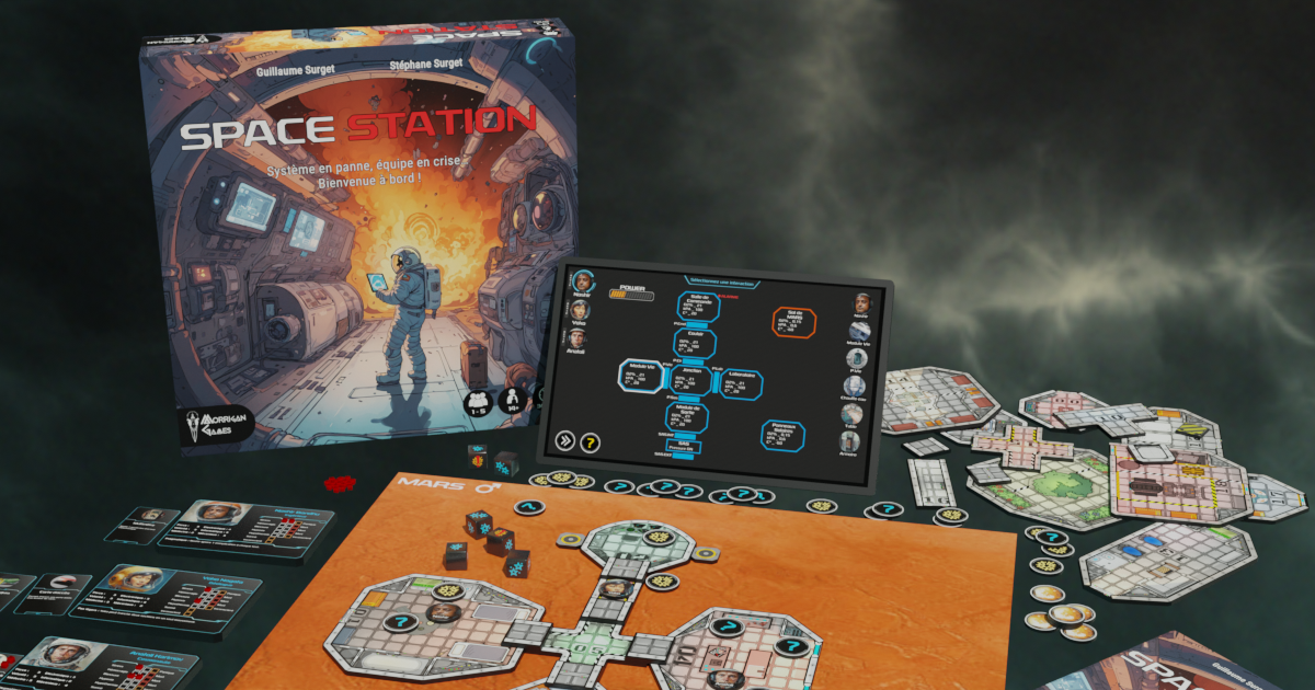 Space Station by Morrigan Games - Gamefound