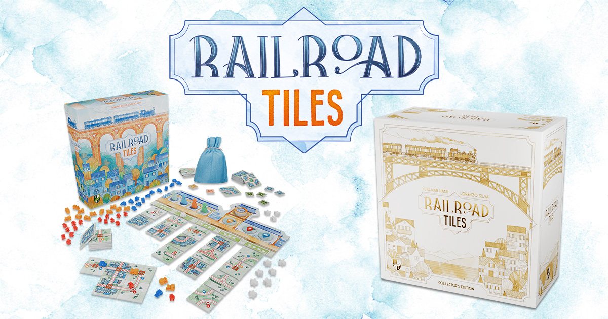 Railroad Tiles by Horrible Guild - Gamefound