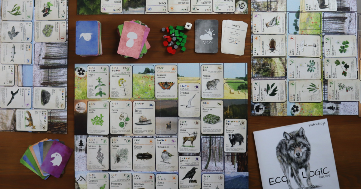 EcoLogic expansion (rare species and nocturnal animals) + base game ...