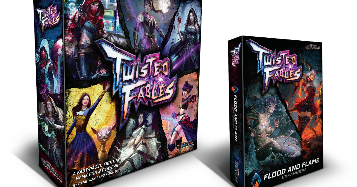 Twisted Fables by Diemension Games - Core Pledge + Flood and Flame ...