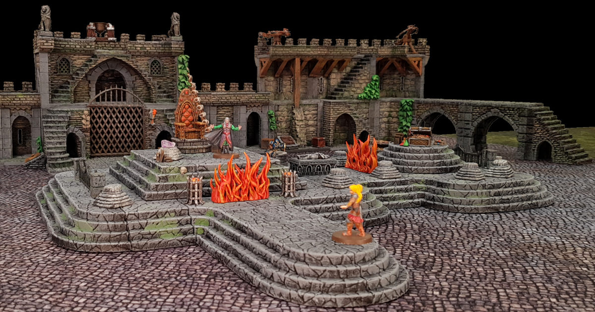 Castle System III: Towns & Villages - Magnetic Terrain for Fantasy RPGs ...