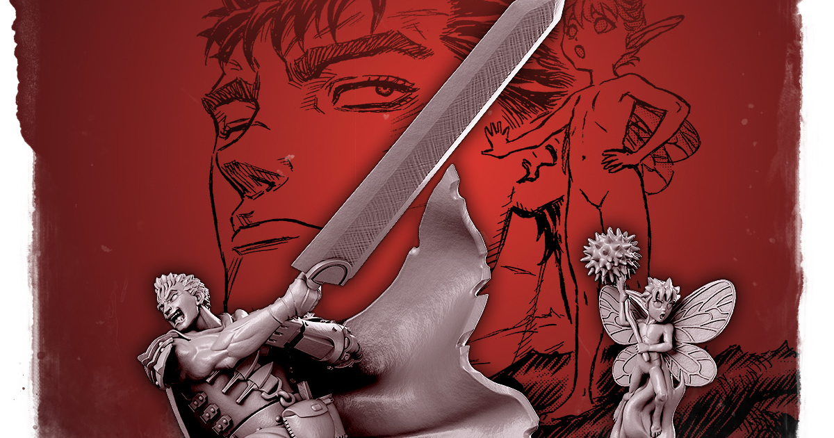 Berserk: The Board Game by Monolith Board Games - The Black Swordsman ...