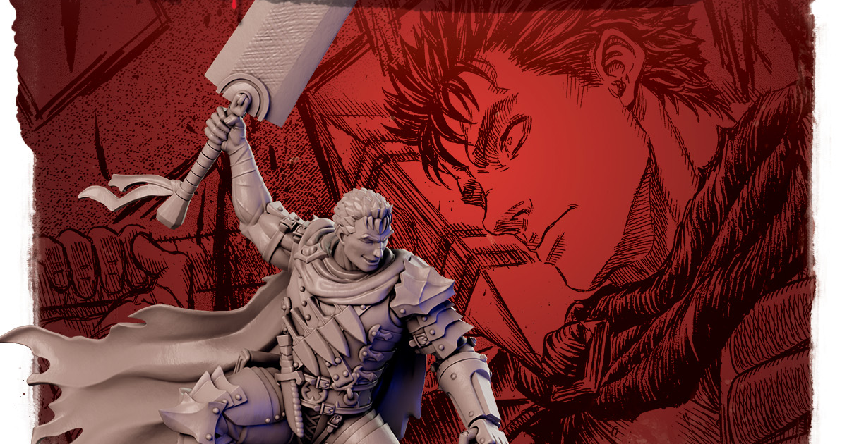 Berserk: The Board Game by Monolith Board Games - Hero Focus : Guts ...