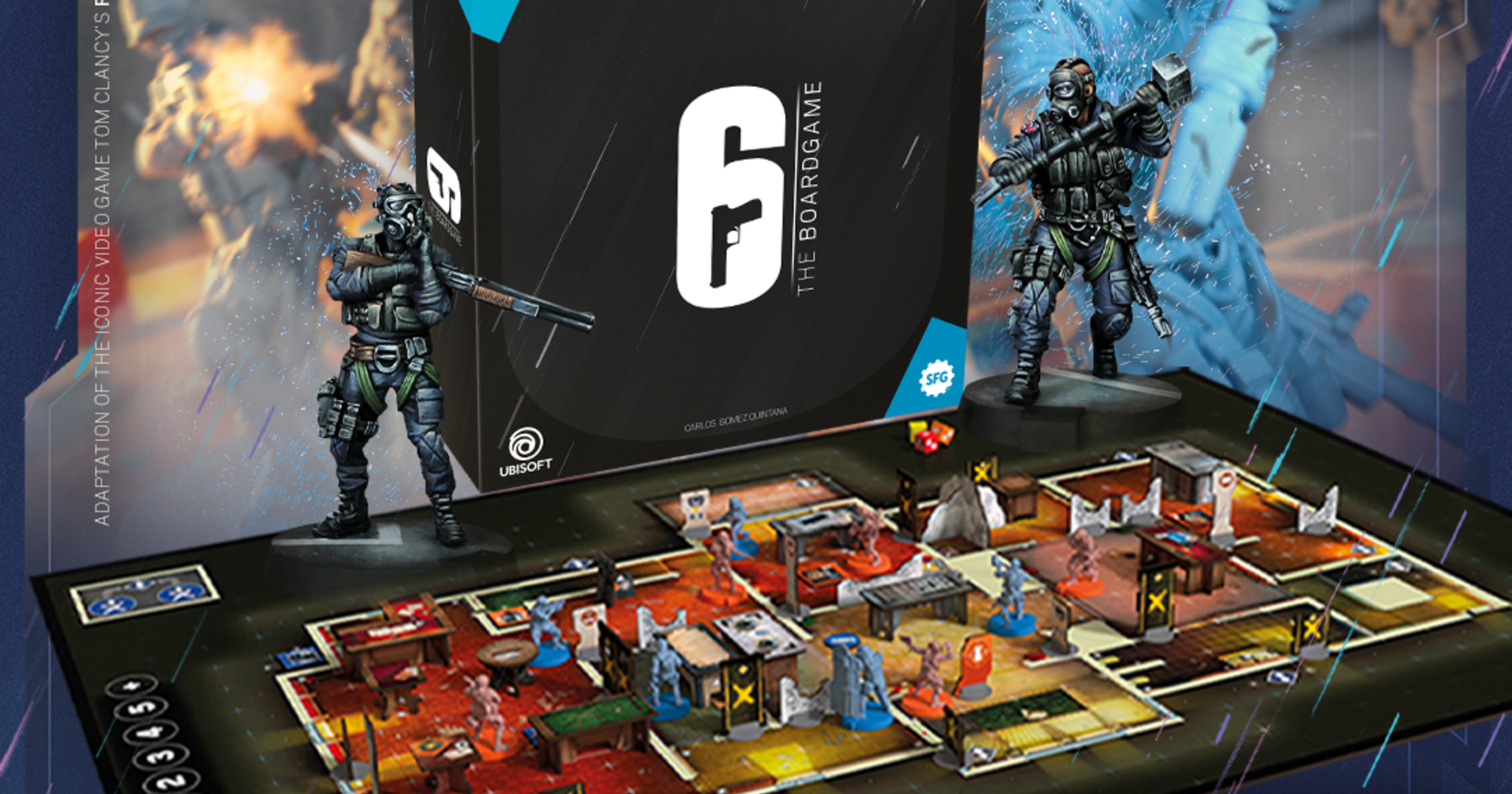 6: Siege - The Board Game Pre-order | Steamforged by Steamforged Games - Meet The Operators ...