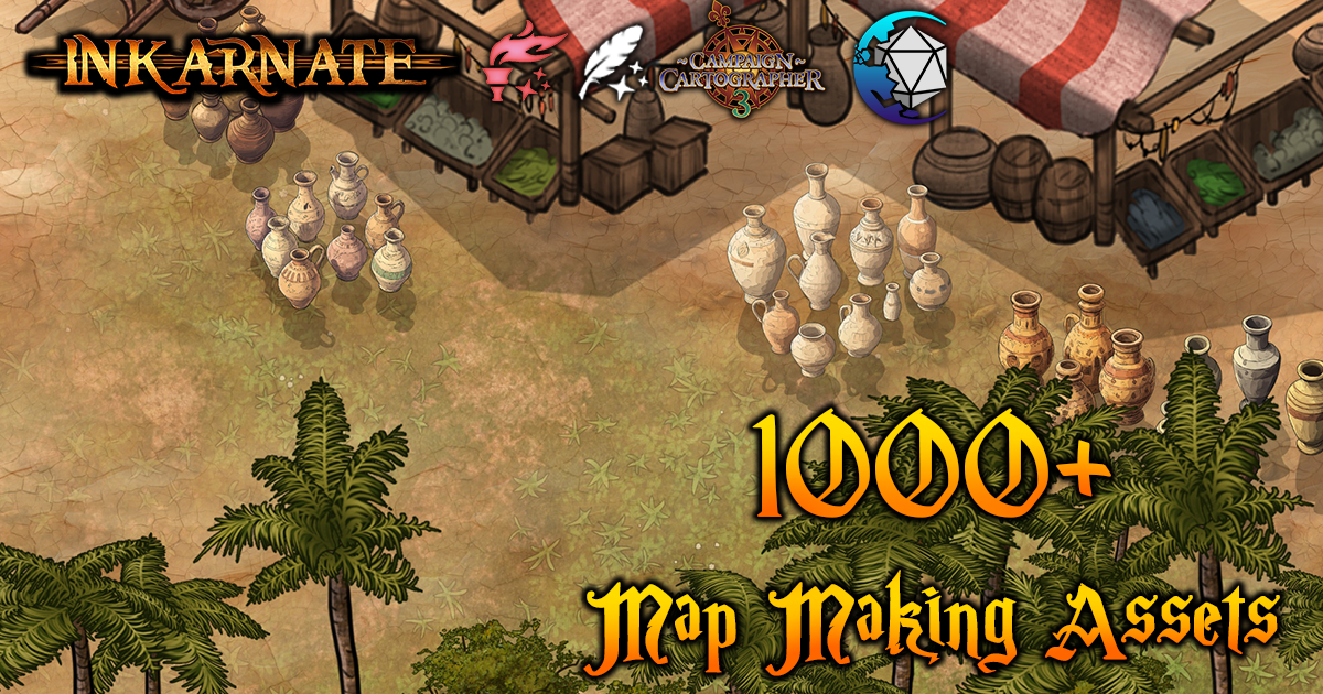 1000+ Brand NEW RPG Map making Assets by Benjamin Weisz - Gamefound