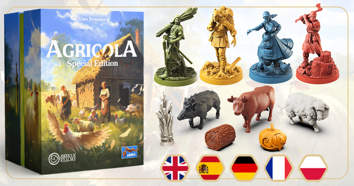 Agricola Special Edition by Awaken Realms - Gamefound