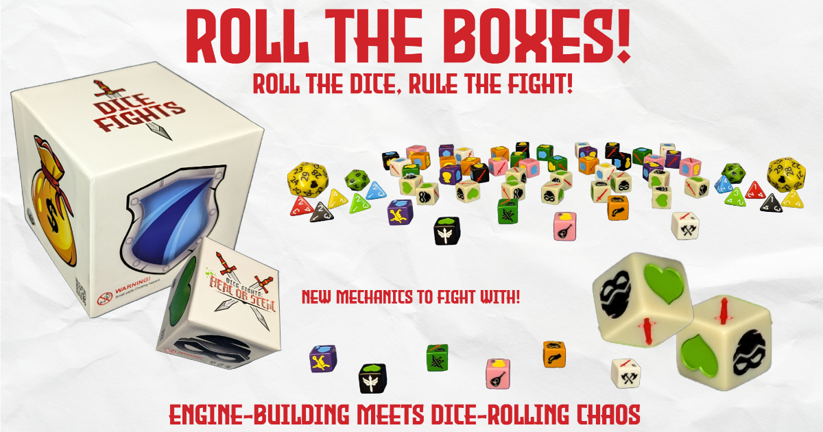 Dice Fights: Heal or Steal by Woodstock Games - Gamefound