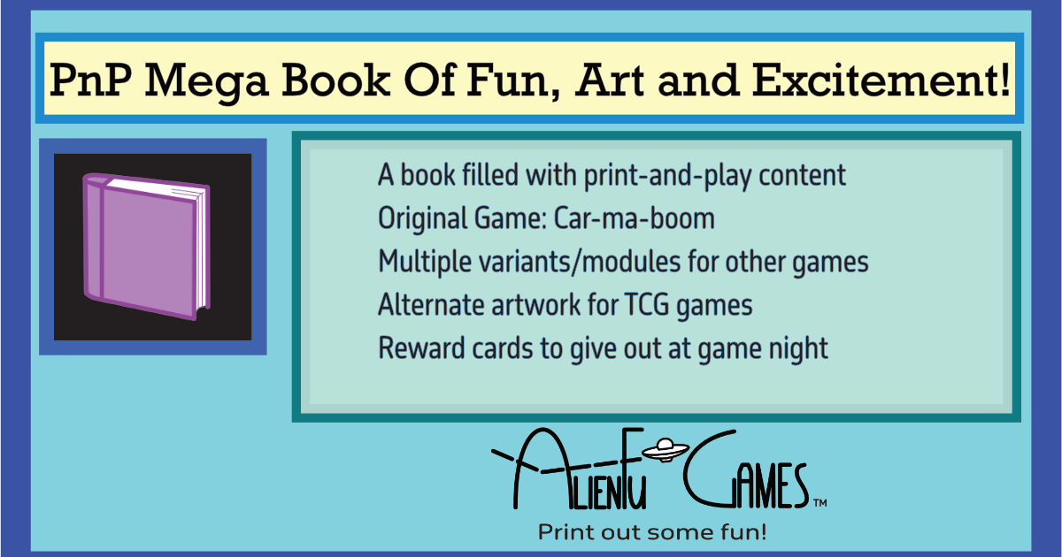 PnP Mega Book by AlienFu Games - Gamefound