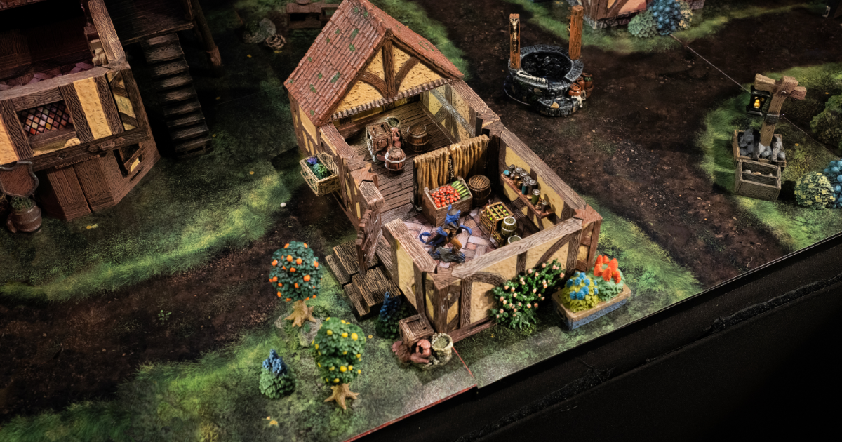 Cities Reforged: Tudor Village - Hand Painted Modular Terrain by Dwarven Forge - Day 16 - Asking ...