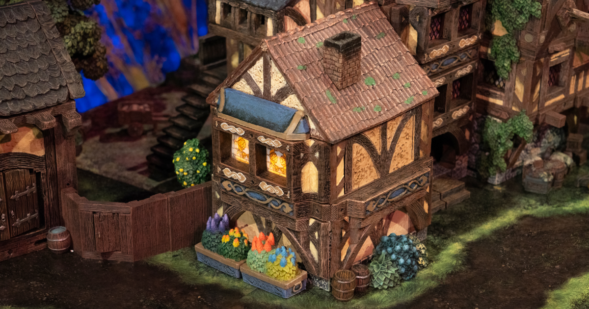 Cities Reforged: Tudor Village - Hand Painted Modular Terrain by Dwarven Forge - Day 18 - Back ...