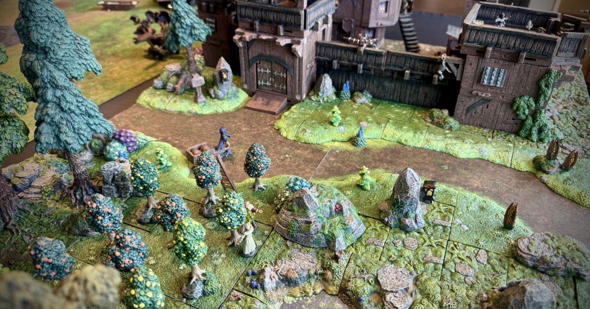 Cities Reforged: Tudor Village - Hand Painted Modular Terrain by ...