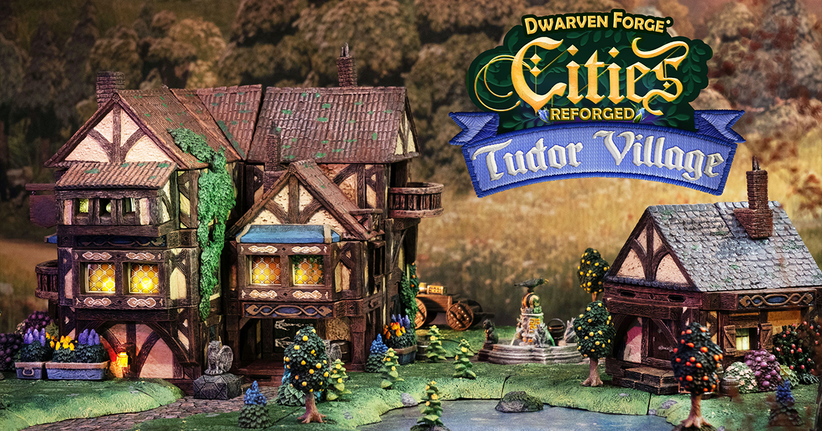 Cities Reforged: Tudor Village - Hand Painted Modular Terrain by ...