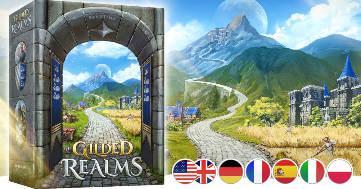 The Gilded Realms: International Print & Expansion by Sandtime - Gamefound