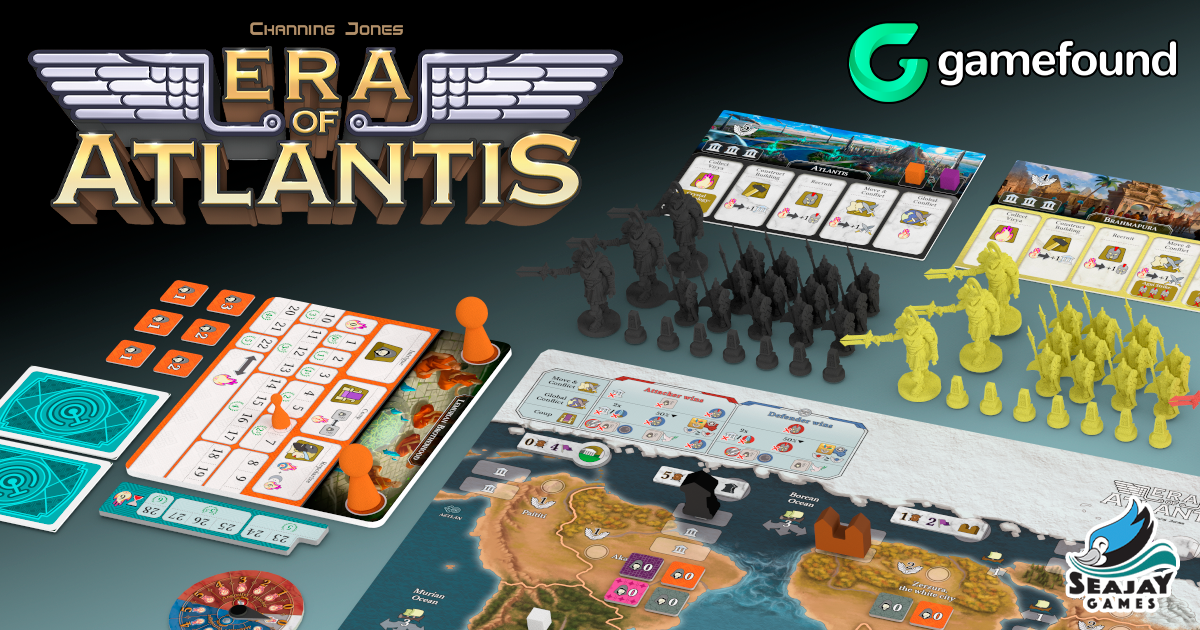 Era of Atlantis by Channing Jones (Seajay Games) - Gamefound