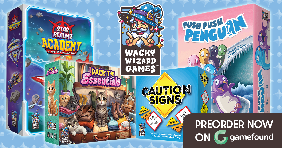 Push Push Penguin & More Wacky Wizard Games by Wise Wizard Games - Gamefound