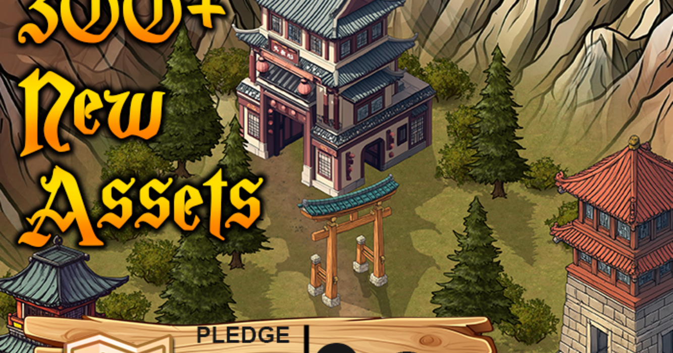 RPG Map Making Assets - Traditional Japanese Structures by Benjamin ...