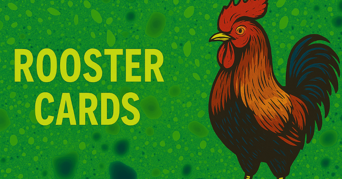 Roostercards by RoosterCards - Updates - Gamefound