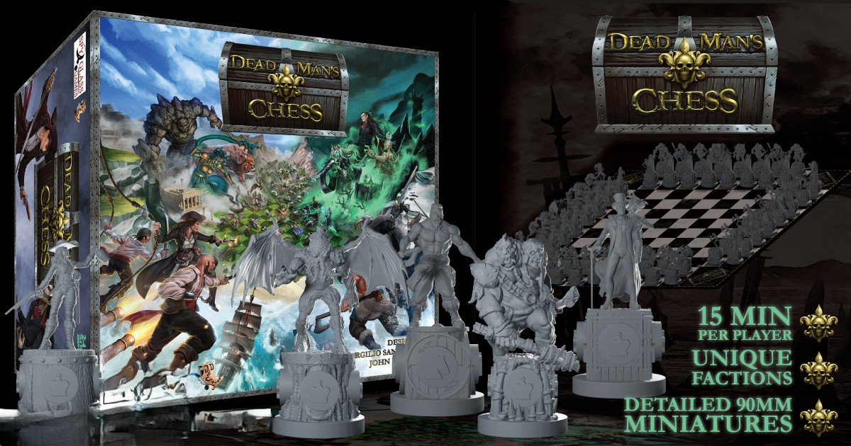 Dead Man's Chess - Print & Play STLs by Three Knights Games - Getting ...