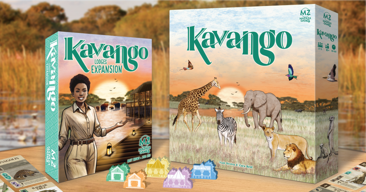 Kavango Lodges Expansion by Mazaza Games - Gamefound