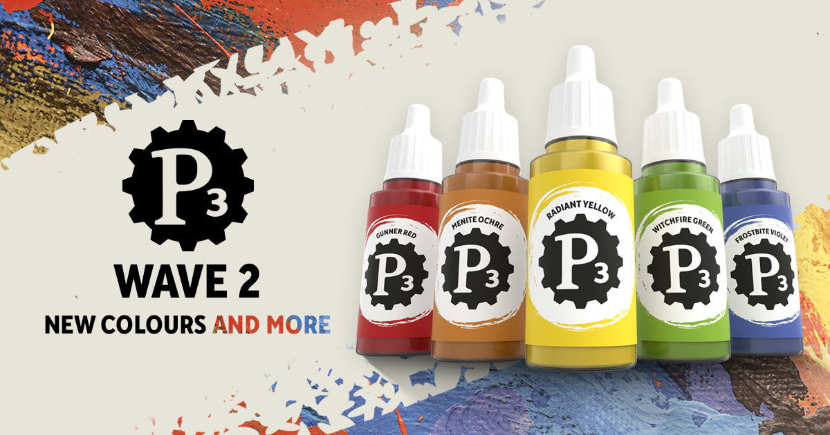 P3 Paints Wave 2 by Steamforged Games - Updates - Gamefound