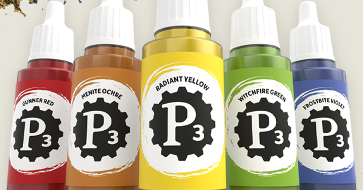 P3 Paints Wave 2 by Steamforged Games - READY YOUR BRUSHES. - Gamefound