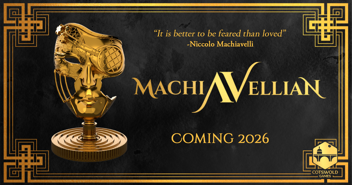 Machiavellian: The City of Masks by Cotswold Games - Gamefound