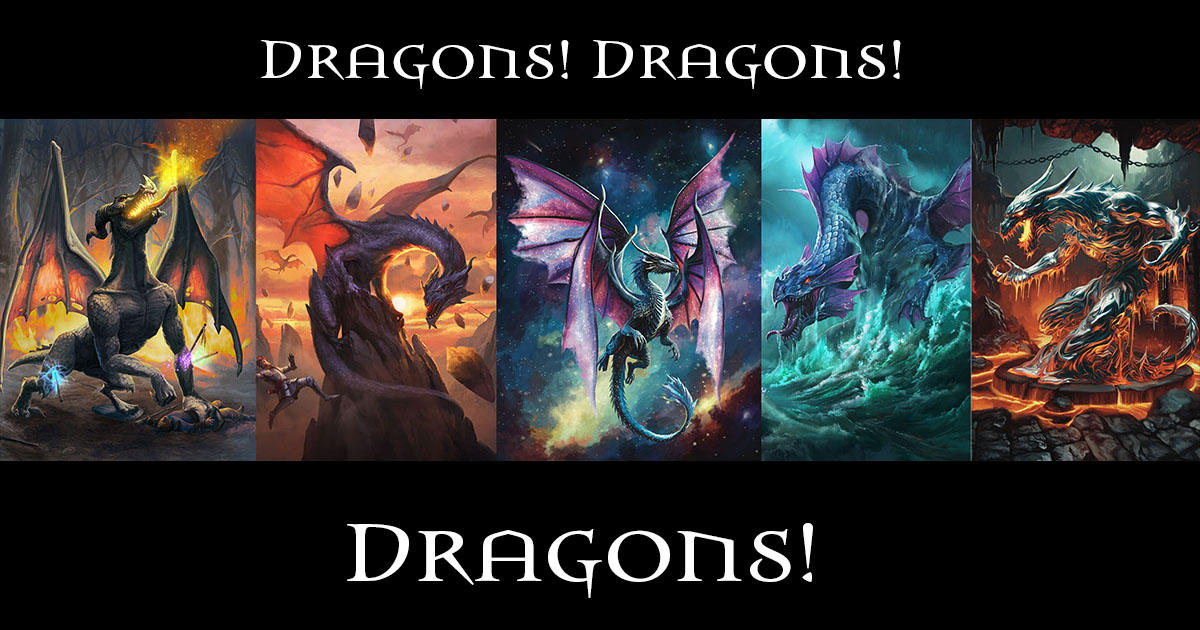 Dragons! Dragons! Dragons! for 5e by Deimos Infinitum Publishing ...