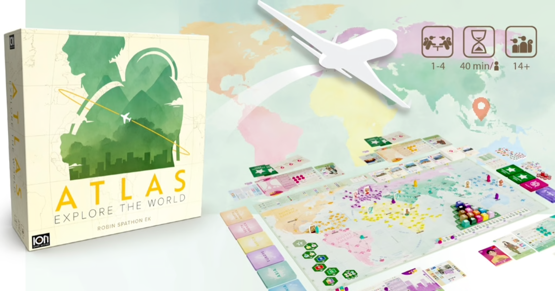 Atlas Explore the World by ION - Gamefound